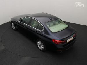Blue BMW 520 2017 in Vilnius, with an engine capacity of 2.00 L and mileage of 230 thousand km for 18199 €, photo 12 on AUTOMOTO.COM.LV