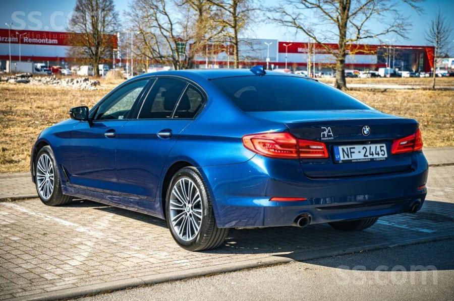 Zils BMW 520 2017 Rīga, ar dzinēja tilpumu 2.00 L un nobraukumu 0 tūkst. km par 16990 €, foto 7 vietnē AUTOMOTO.COM.LV