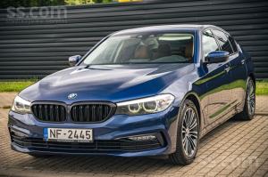 Zils BMW 520 2017 Rīga, ar dzinēja tilpumu 2.00 L un nobraukumu 271 tūkst. km par 16990 €, foto 1 vietnē AUTOMOTO.COM.LV