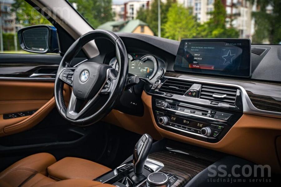Zils BMW 520 2017 Rīga, ar dzinēja tilpumu 2.00 L un nobraukumu 271 tūkst. km par 16990 €, foto 8 vietnē AUTOMOTO.COM.LV
