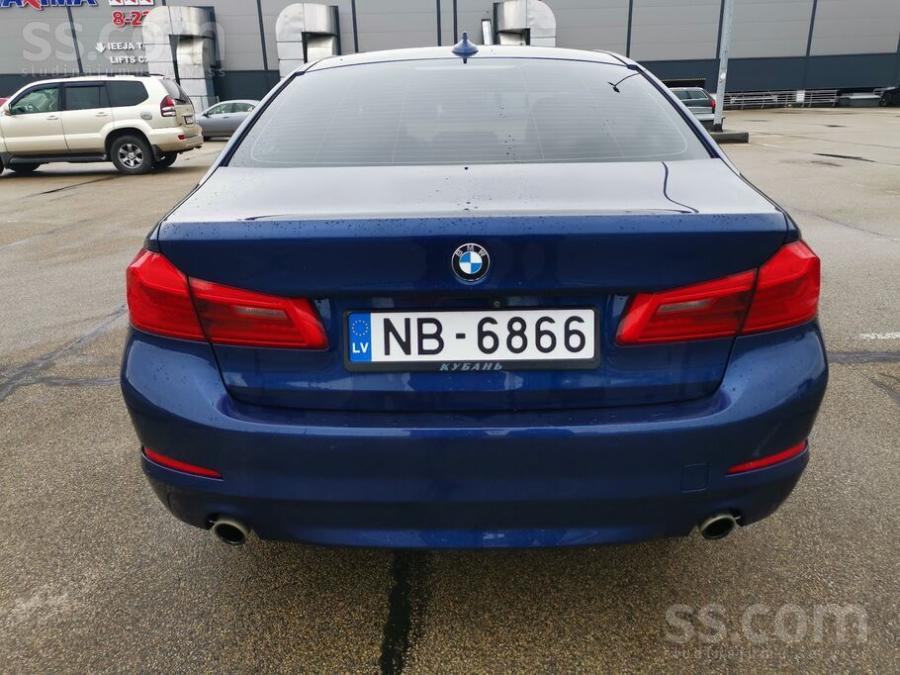 Zils BMW 520 2017 Rīga, ar dzinēja tilpumu 2.00 L un nobraukumu 180 tūkst. km par 19500 €, foto 6 vietnē AUTOMOTO.COM.LV