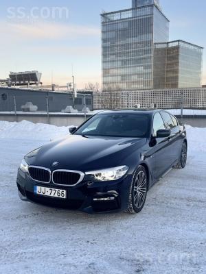 Синий БМВ 520 2017 в Рига, объемом двигателя 2.00 л и пробегом 155 тыс. км за 20900 €, фото 6 на AUTOMOTO.COM.LV