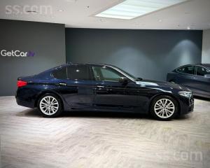 Blue BMW 520 2017 in Riga, with an engine capacity of 2.00 L and mileage of 125 thousand km for 20800 €, photo 4 on AUTOMOTO.COM.LV