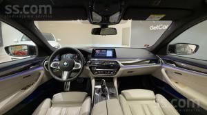 Blue BMW 520 2017 in Riga, with an engine capacity of 2.00 L and mileage of 125 thousand km for 20800 €, photo 8 on AUTOMOTO.COM.LV