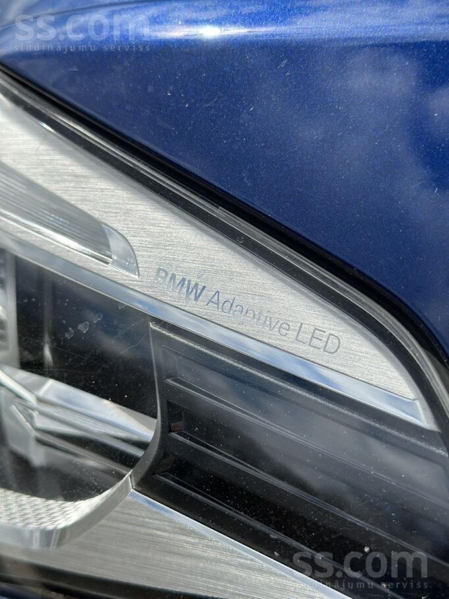 Blue BMW 520 2017 in Bauska, with an engine capacity of 2.00 L and mileage of 209 thousand km for 20500 €, photo 9 on AUTOMOTO.COM.LV
