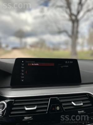 Blue BMW 520 2017 in Bauska, with an engine capacity of 2.00 L and mileage of 209 thousand km for 20500 €, photo 25 on AUTOMOTO.COM.LV