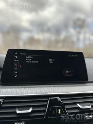 Blue BMW 520 2017 in Bauska, with an engine capacity of 2.00 L and mileage of 209 thousand km for 20500 €, photo 26 on AUTOMOTO.COM.LV