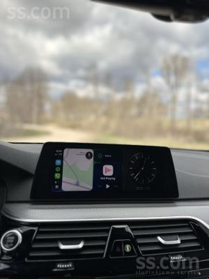 Blue BMW 520 2017 in Bauska, with an engine capacity of 2.00 L and mileage of 209 thousand km for 20500 €, photo 27 on AUTOMOTO.COM.LV