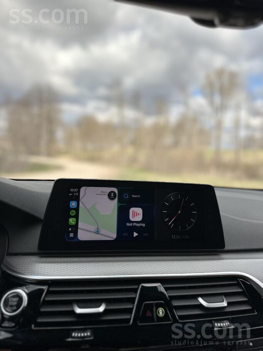 Blue BMW 520 2017 in Bauska, with an engine capacity of 2.00 L and mileage of 209 thousand km for 20500 €, photo 27 on AUTOMOTO.COM.LV