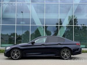 Blue BMW 520 2017 in Rezekne, with an engine capacity of 2.00 L and mileage of 181 thousand km for 22590 €, photo 3 on AUTOMOTO.COM.LV