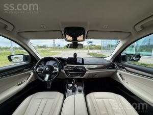 Blue BMW 520 2017 in Rezekne, with an engine capacity of 2.00 L and mileage of 181 thousand km for 22590 €, photo 17 on AUTOMOTO.COM.LV