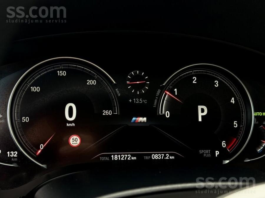 Blue BMW 520 2017 in Rezekne, with an engine capacity of 2.00 L and mileage of 181 thousand km for 22590 €, photo 25 on AUTOMOTO.COM.LV