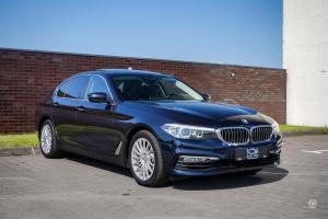 Blue BMW 520 2017 in Marijampole, with an engine capacity of 2.00 L and mileage of 104 thousand km for 16950 €, photo  on AUTOMOTO.COM.LV