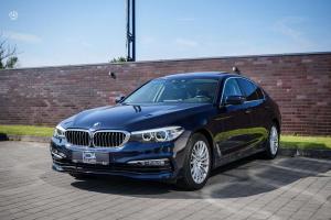 Blue BMW 520 2017 in Marijampole, with an engine capacity of 2.00 L and mileage of 104 thousand km for 16950 €, photo 6 on AUTOMOTO.COM.LV