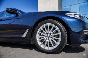 Blue BMW 520 2017 in Marijampole, with an engine capacity of 2.00 L and mileage of 104 thousand km for 16950 €, photo 7 on AUTOMOTO.COM.LV
