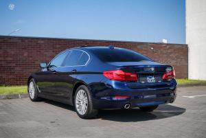 Blue BMW 520 2017 in Marijampole, with an engine capacity of 2.00 L and mileage of 104 thousand km for 16950 €, photo 10 on AUTOMOTO.COM.LV