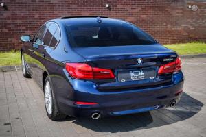 Blue BMW 520 2017 in Marijampole, with an engine capacity of 2.00 L and mileage of 104 thousand km for 16950 €, photo 11 on AUTOMOTO.COM.LV