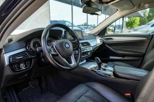 Blue BMW 520 2017 in Marijampole, with an engine capacity of 2.00 L and mileage of 104 thousand km for 16950 €, photo 28 on AUTOMOTO.COM.LV