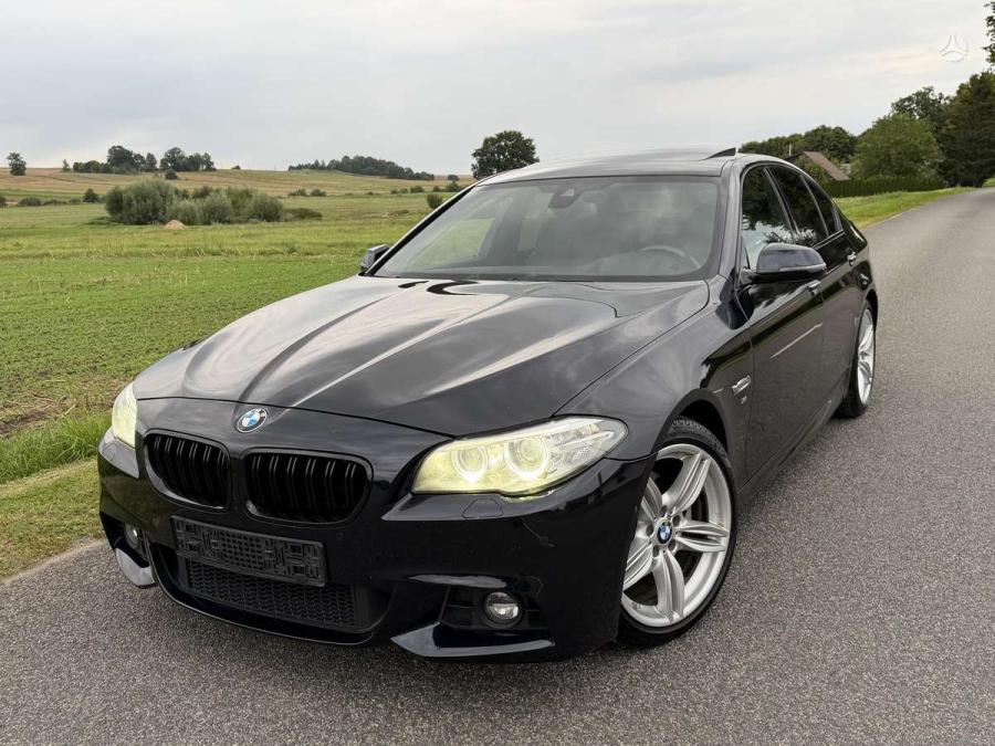 Blue BMW 520 2017 in Prienai, with an engine capacity of 2.00 L and mileage of 270 thousand km for 11900 €, photo 12 on AUTOMOTO.COM.LV