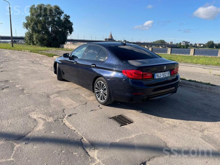 Zils BMW 520 2017 Rīga, ar dzinēja tilpumu 2.00 L un nobraukumu 125 tūkst. km par 21000 €, foto 5 vietnē AUTOMOTO.COM.LV