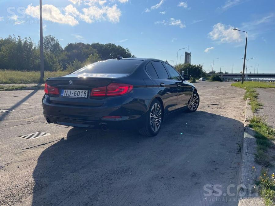 Zils BMW 520 2017 Rīga, ar dzinēja tilpumu 2.00 L un nobraukumu 125 tūkst. km par 21000 €, foto 6 vietnē AUTOMOTO.COM.LV