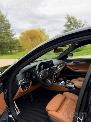Синий БМВ 520 2017 в Рига, объемом двигателя 2.00 л и пробегом 115 тыс. км за 27500 €, фото 6 на AUTOMOTO.COM.LV