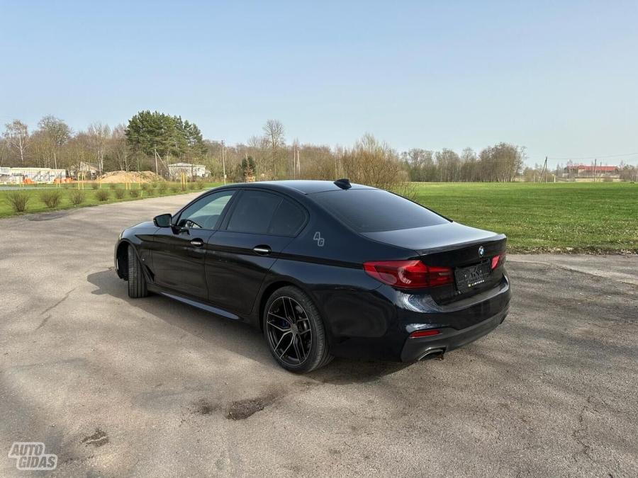 Blue BMW 520 2018 in Kupiskis, with an engine capacity of 2.00 L and mileage of 83 thousand km for 22500 €, photo 1 on AUTOMOTO.COM.LV