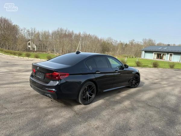 Blue BMW 520 2018 in Kupiskis, with an engine capacity of 2.00 L and mileage of 83 thousand km for 22500 €, photo 3 on AUTOMOTO.COM.LV