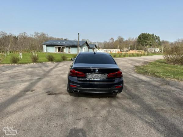 Blue BMW 520 2018 in Kupiskis, with an engine capacity of 2.00 L and mileage of 83 thousand km for 22500 €, photo 4 on AUTOMOTO.COM.LV
