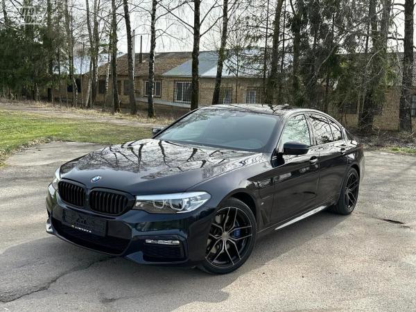 Blue BMW 520 2018 in Kupiskis, with an engine capacity of 2.00 L and mileage of 83 thousand km for 22500 €, photo 7 on AUTOMOTO.COM.LV