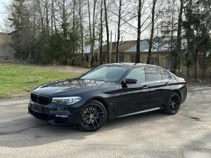 Blue BMW 520 2018 in Kupiskis, with an engine capacity of 2.00 L and mileage of 83 thousand km for 22500 €, photo 11 on AUTOMOTO.COM.LV