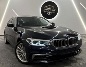 Zils BMW 520 2019 Marijampole, ar dzinēja tilpumu 2.00 L un nobraukumu 322 tūkst. km par 19650 €, foto  vietnē AUTOMOTO.COM.LV