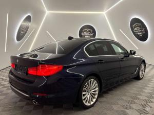 Blue BMW 520 2019 in Marijampole, with an engine capacity of 2.00 L and mileage of 321 thousand km for 17650 €, photo 12 on AUTOMOTO.COM.LV
