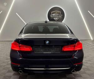 Blue BMW 520 2019 in Marijampole, with an engine capacity of 2.00 L and mileage of 321 thousand km for 17650 €, photo 38 on AUTOMOTO.COM.LV