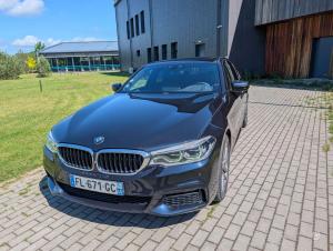 Zils BMW 520 2019 Tauragė, ar dzinēja tilpumu 2.00 L un nobraukumu 300 tūkst. km par 17969 €, foto  vietnē AUTOMOTO.COM.LV