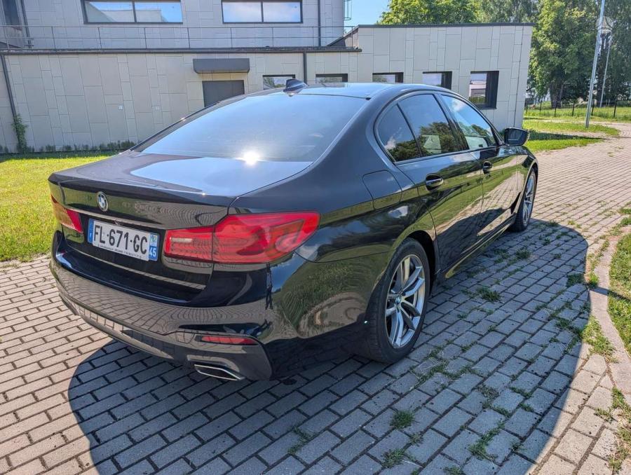 Zils BMW 520 2019 Tauragė, ar dzinēja tilpumu 2.00 L un nobraukumu 300 tūkst. km par 17969 €, foto 5 vietnē AUTOMOTO.COM.LV