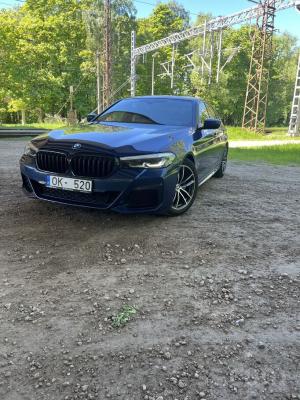 Синий БМВ 520 2021 в Рига, объемом двигателя 2.00 л и пробегом 164 тыс. км за 33100 €, фото  на AUTOMOTO.COM.LV