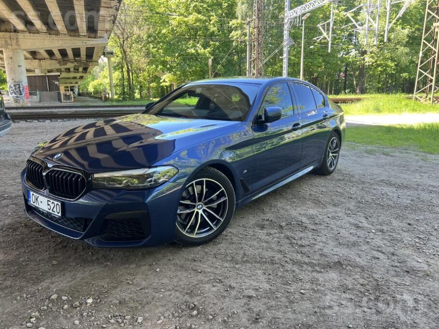 Zils BMW 520 2021 Rīga, ar dzinēja tilpumu 2.00 L un nobraukumu 164 tūkst. km par 33100 €, foto 5 vietnē AUTOMOTO.COM.LV