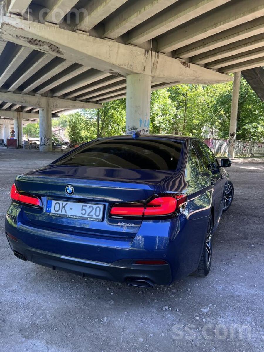 Zils BMW 520 2021 Rīga, ar dzinēja tilpumu 2.00 L un nobraukumu 164 tūkst. km par 33100 €, foto 9 vietnē AUTOMOTO.COM.LV