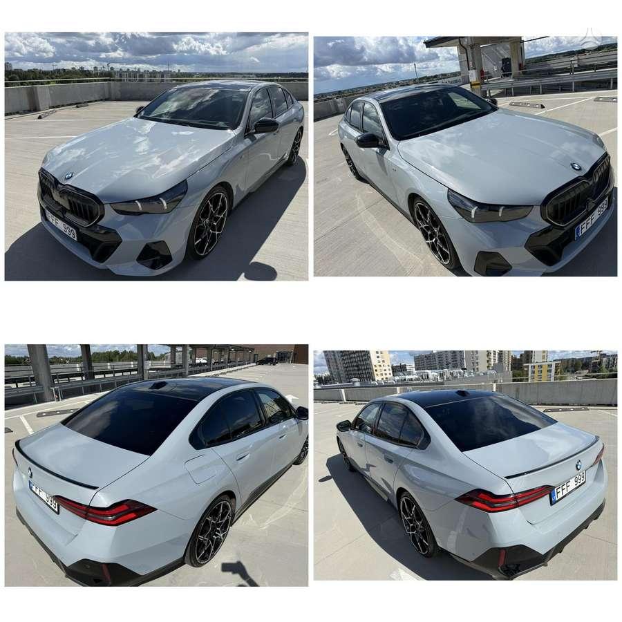 Blue BMW 520 2024 in Vilnius, with an engine capacity of 2.00 L and mileage of 59 thousand km for 55500 €, photo 39 on AUTOMOTO.COM.LV