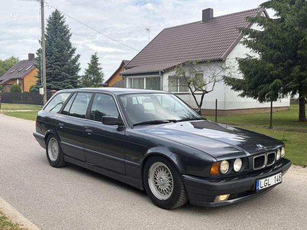 Синий БМВ 520 1995 в Кретинга, объемом двигателя 1.99 л и пробегом 300 тыс. км за 2900 €, фото 2 на AUTOMOTO.COM.LV