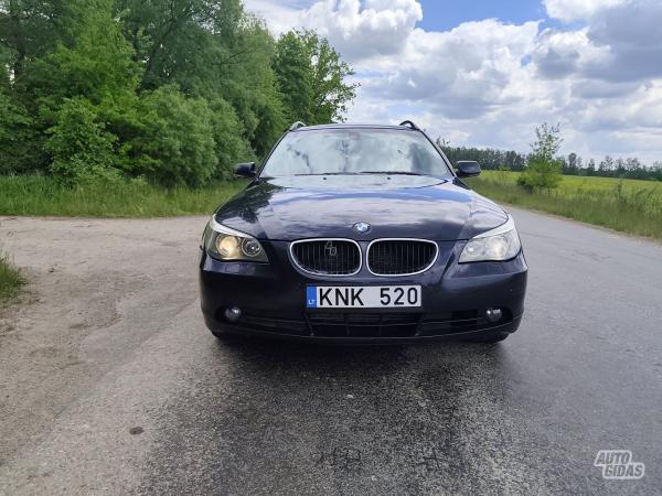 Синий БМВ 520 2006 в Кайшядорис, объемом двигателя 2.00 л и пробегом 391 тыс. км за 2500 €, фото 1 на AUTOMOTO.COM.LV