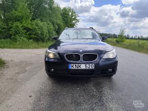 Синий БМВ 520 2006 в Кайшядорис, объемом двигателя 2.00 л и пробегом 391 тыс. км за 2500 €, фото  на AUTOMOTO.COM.LV