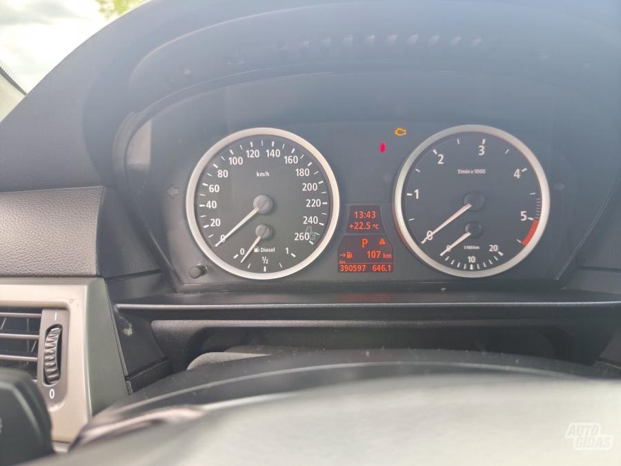 Синий БМВ 520 2006 в Кайшядорис, объемом двигателя 2.00 л и пробегом 391 тыс. км за 2500 €, фото 12 на AUTOMOTO.COM.LV