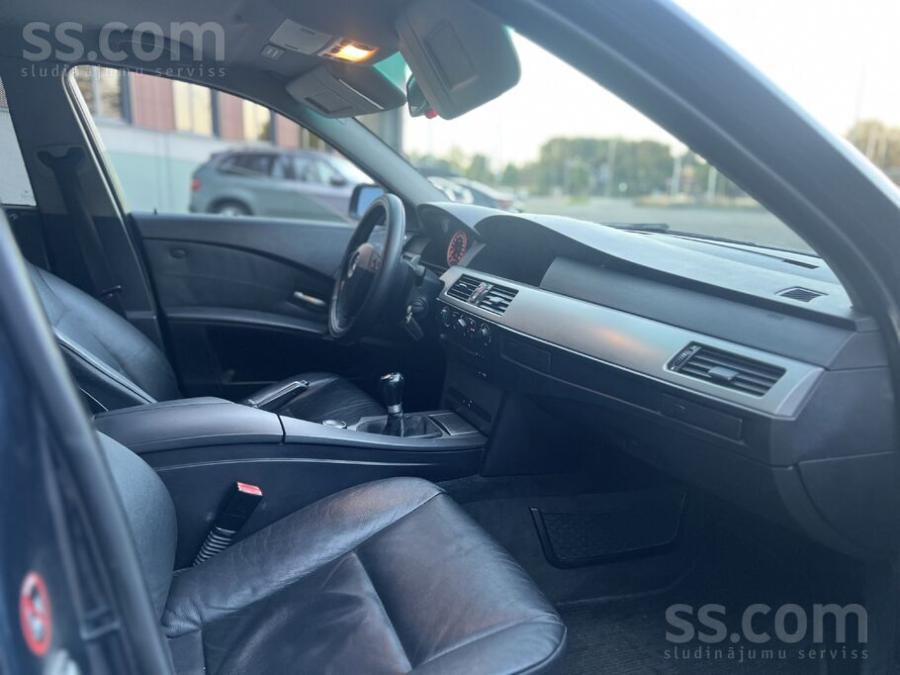 Zils BMW 520 2006 Rīga, ar dzinēja tilpumu 2.00 L un nobraukumu 310 tūkst. km par 2150 €, foto 7 vietnē AUTOMOTO.COM.LV