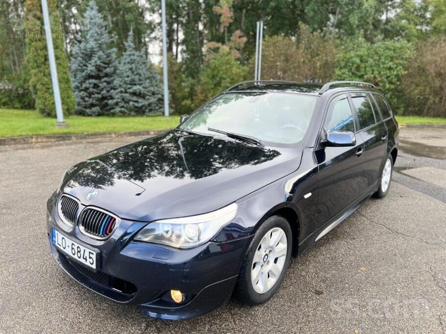 Blue BMW 520 2006 in Riga, with an engine capacity of 2.00 L and mileage of 0 thousand km for 3150 €, photo 4 on AUTOMOTO.COM.LV