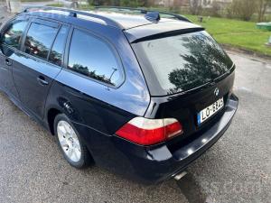 Blue BMW 520 2006 in Riga, with an engine capacity of 2.00 L and mileage of 0 thousand km for 3150 €, photo 6 on AUTOMOTO.COM.LV