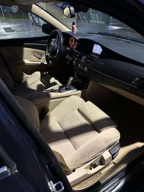 Zils BMW 520 2008 Utena, ar dzinēja tilpumu 2.00 L un nobraukumu 470 tūkst. km par 2350 €, foto 6 vietnē AUTOMOTO.COM.LV