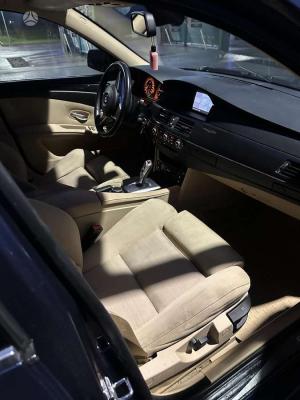 Blue BMW 520 2008 in Utena, with an engine capacity of 2.00 L and mileage of 470 thousand km for 2350 €, photo 6 on AUTOMOTO.COM.LV