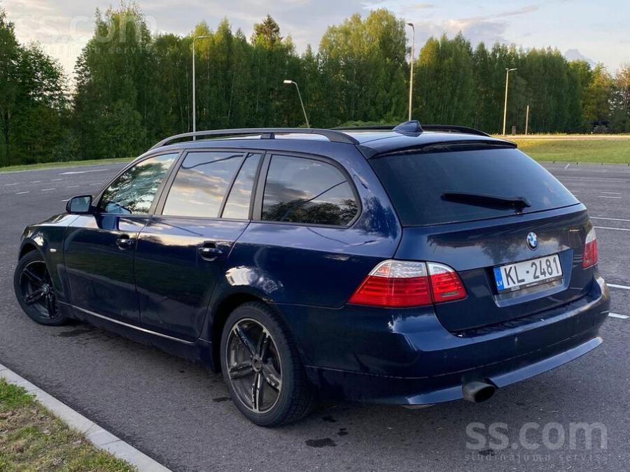 Zils BMW 520 2008 Cēsis, ar dzinēja tilpumu 2.00 L un nobraukumu 400 tūkst. km par 4000 €, foto 2 vietnē AUTOMOTO.COM.LV